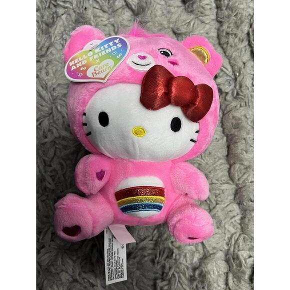 Care Bears | Toys | Care Bears Hello Kitty Dressed As Cheer Bear 9 ...